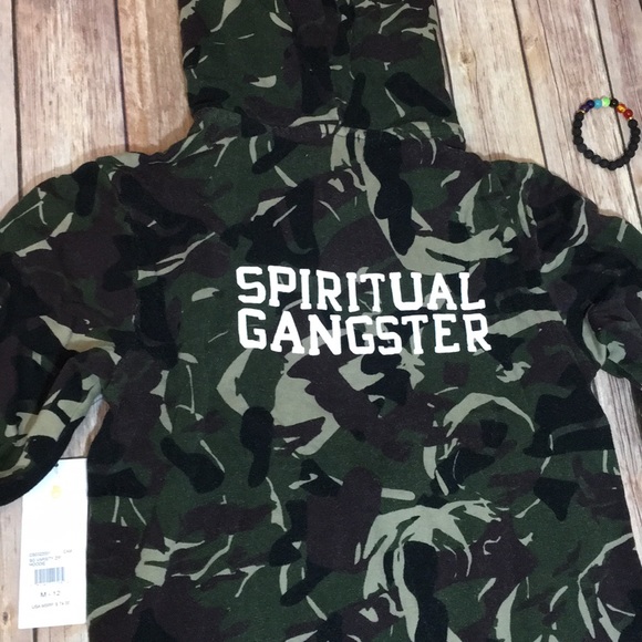 Spiritual Gangster | Shirts & Tops | Nwt Kids Spiritual Gangster Zip ...